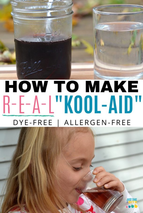 How To Make REAL "Kool-Aid" | A Fun Dye-Free Drink for Kids!