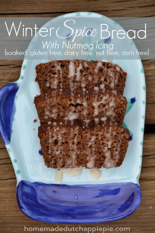 Winter Spice Bread With Nutmeg Icing | Just Take A Bite